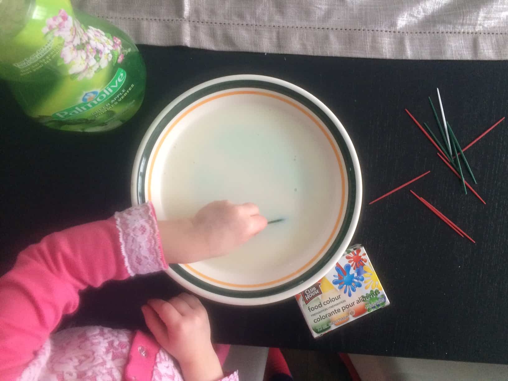 Toddler Science: Magic Milk