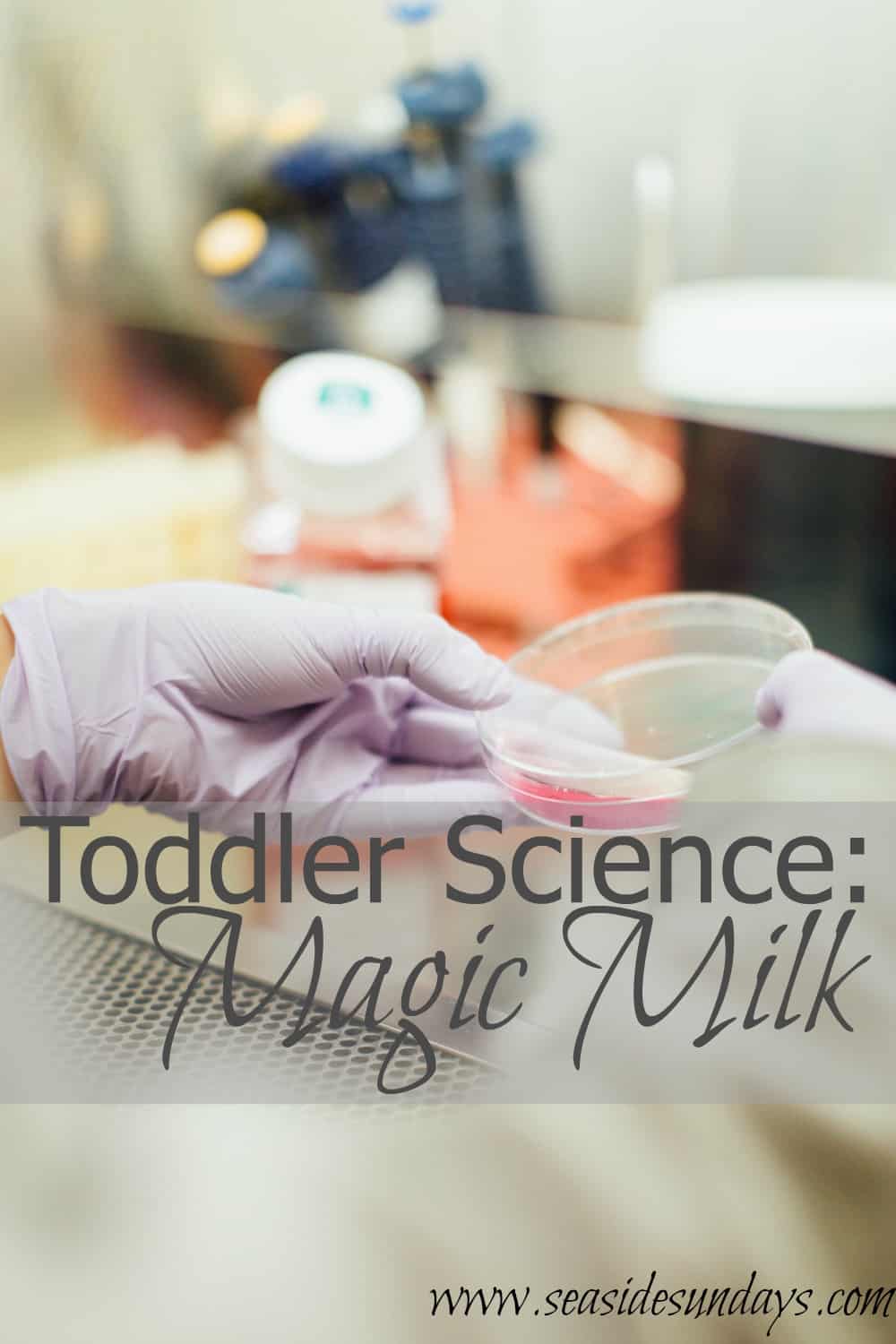Toddler Science: Magic Milk