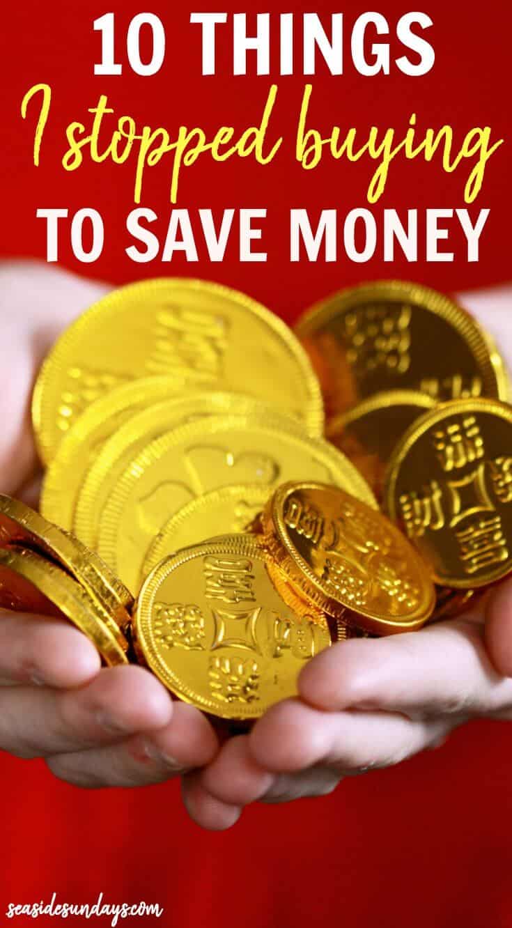 10 Things To Stop Buying To Save Money
