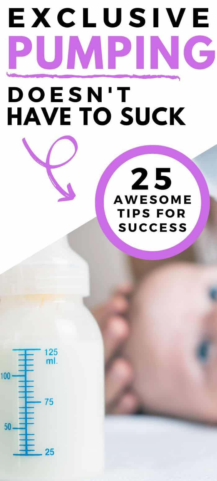 25+ Helpful Tips For Exclusive Pumping Success