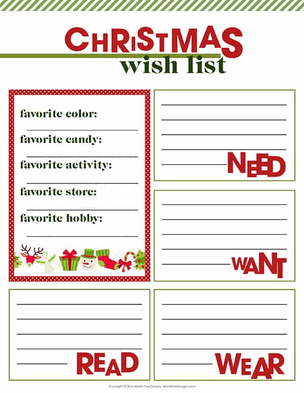 Free Printable Letter To Santa Templates 2023