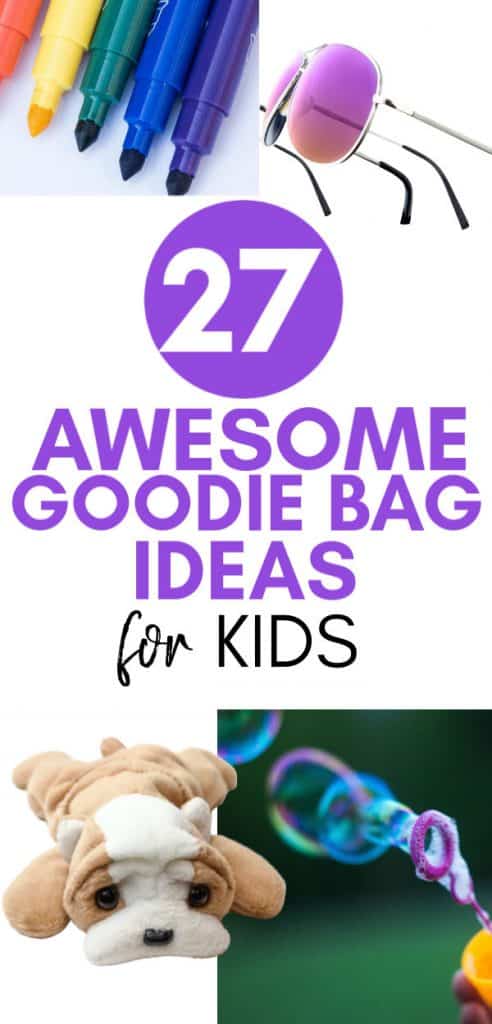 27 Unique Goodie Bag Ideas For Birthday Parties