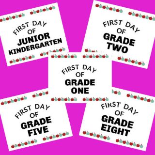 Free Printable First Day Of School Signs For All Grades (2026)