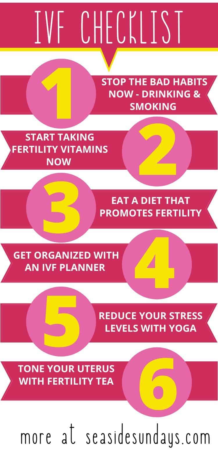 Preparing For IVF - Tips For Success (Free Download) | Seaside Sundays