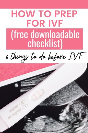Preparing For IVF - Tips For Success (Free Downloadable Checklist)