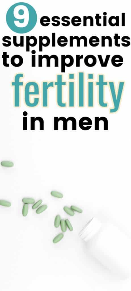 The Best Fertility Supplements For Men | Seaside Sundays