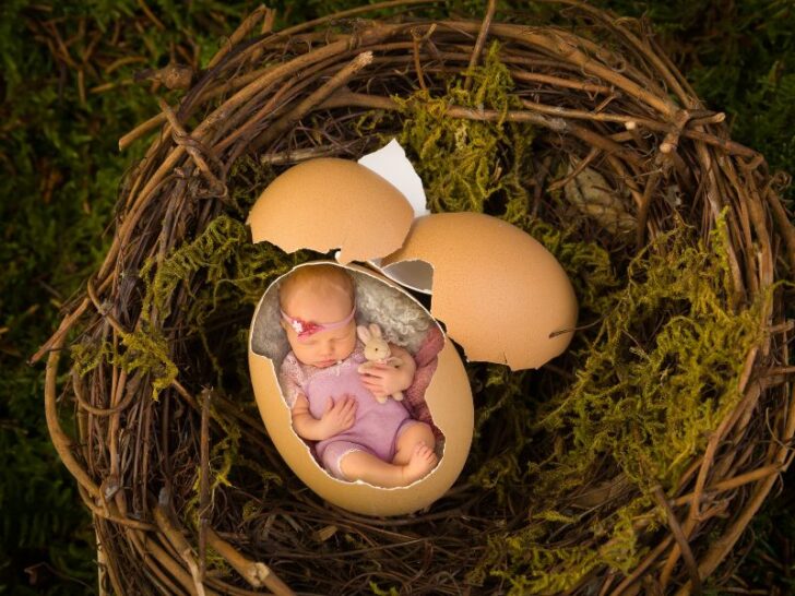 37 Baby Easter Picture Ideas {Easter Photoshoot Ideas For Babies}