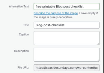 Blog Post Checklist (Step By Step Guide To Writing A Post)
