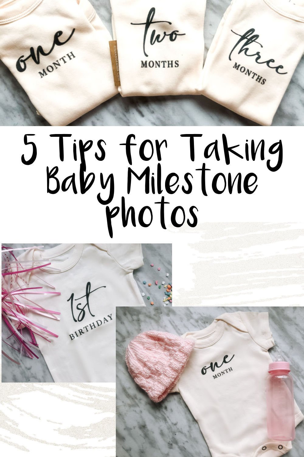 5 Tips for Taking the Best Milestone Pictures of Your Baby