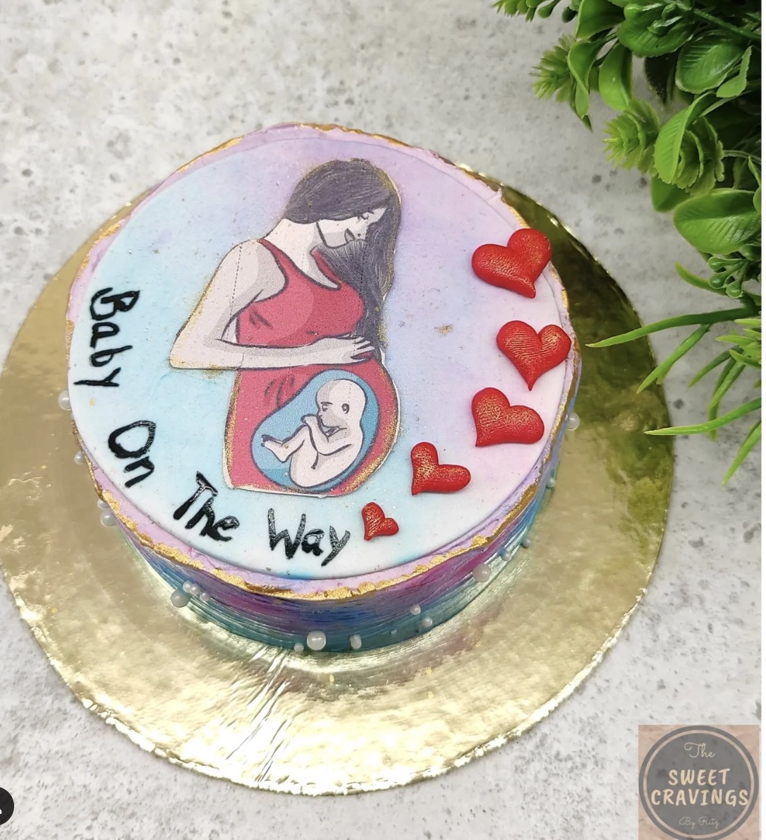 16 Sweet Cake Pregnancy Announcement Ideas