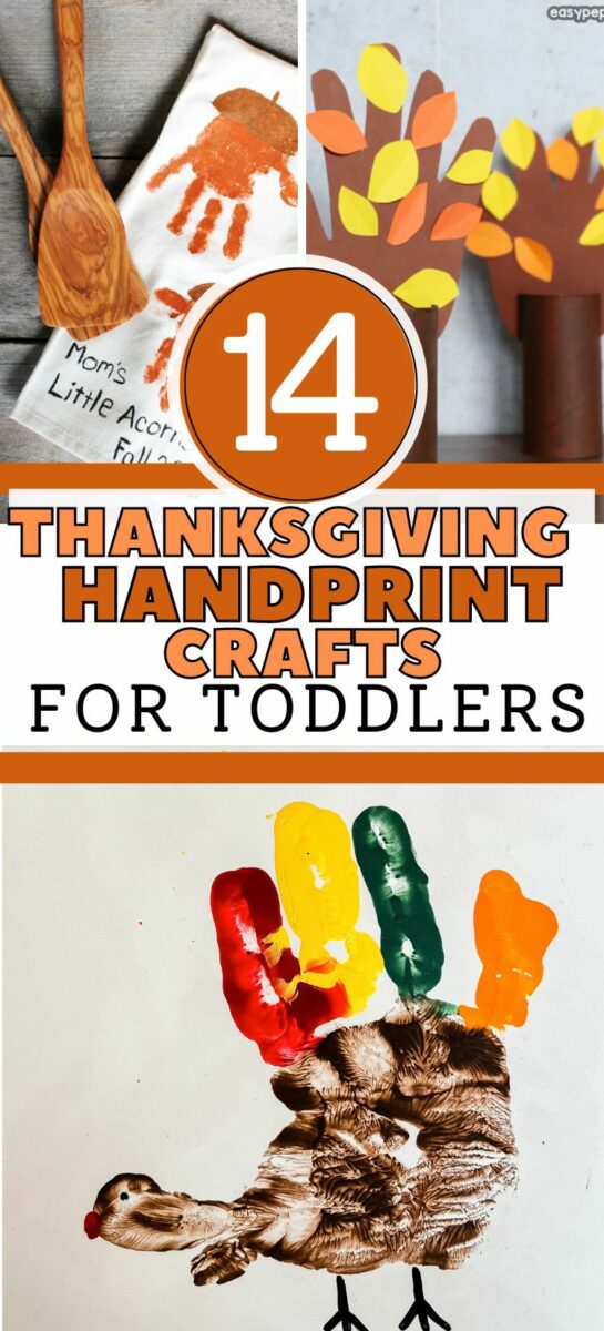 14 Festive Thanksgiving Handprint Crafts For Toddlers