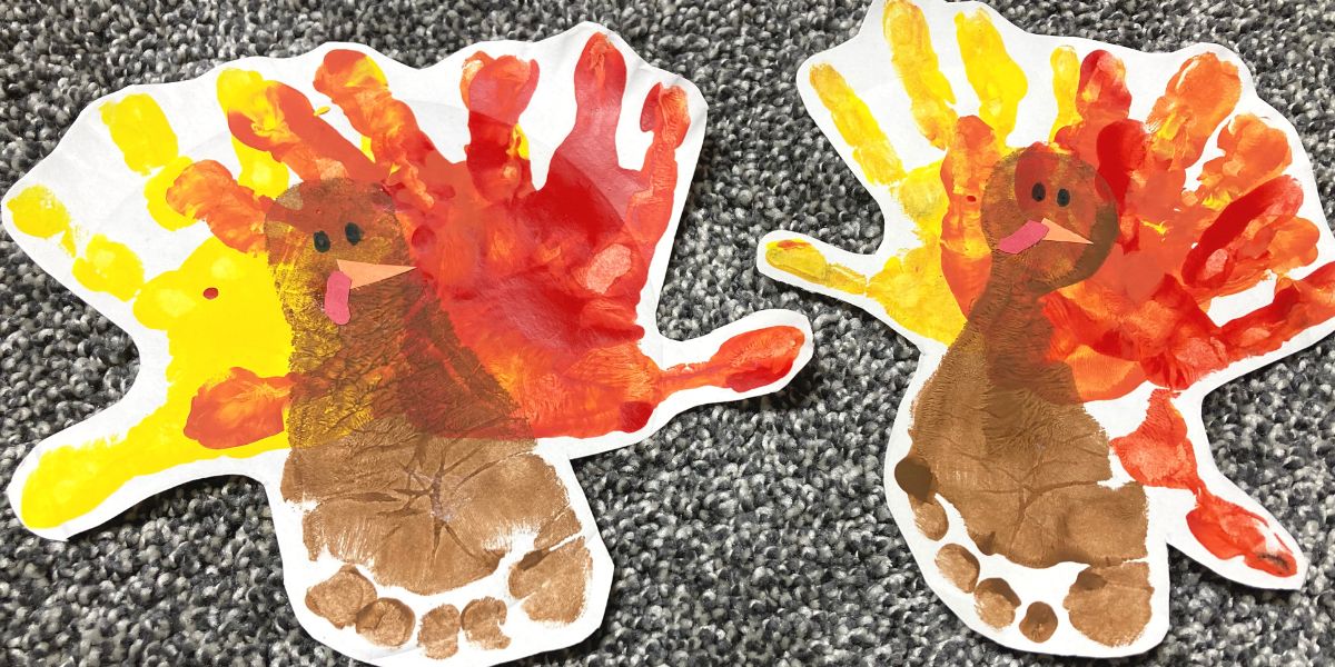 14 Festive Thanksgiving Handprint Crafts For Toddlers