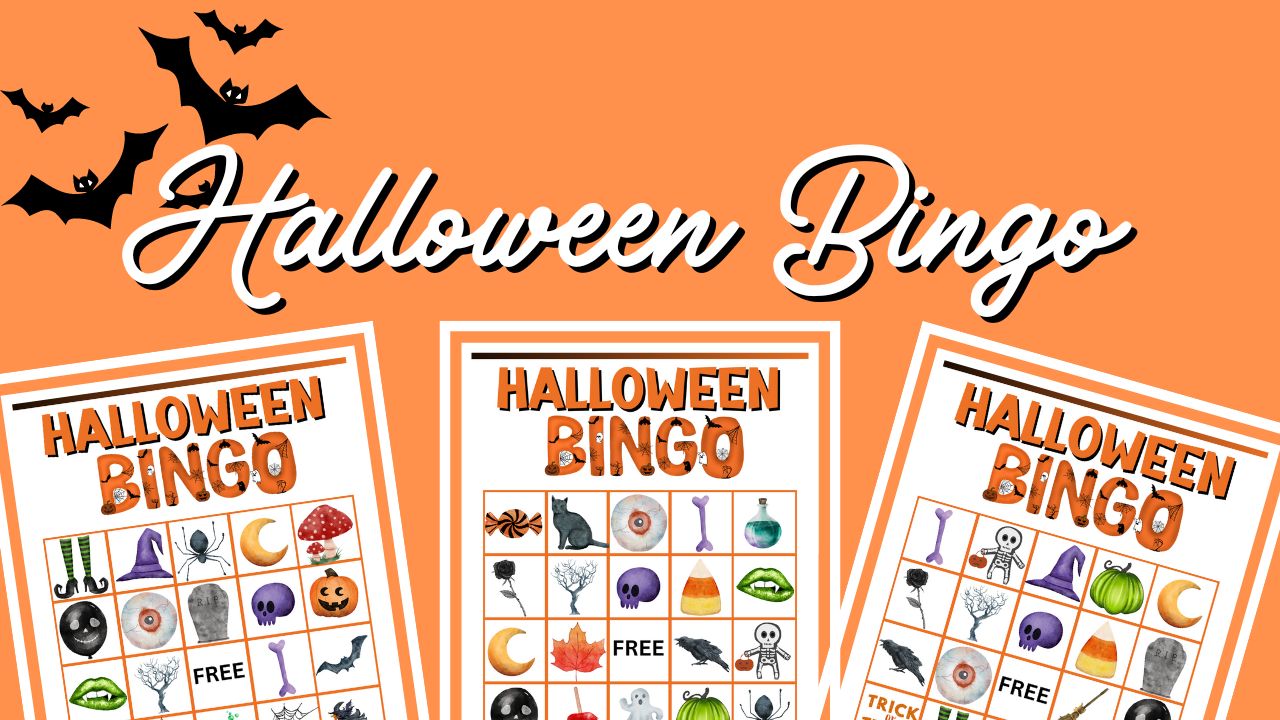 25 Printable Halloween Bingo Cards (Free PDF)