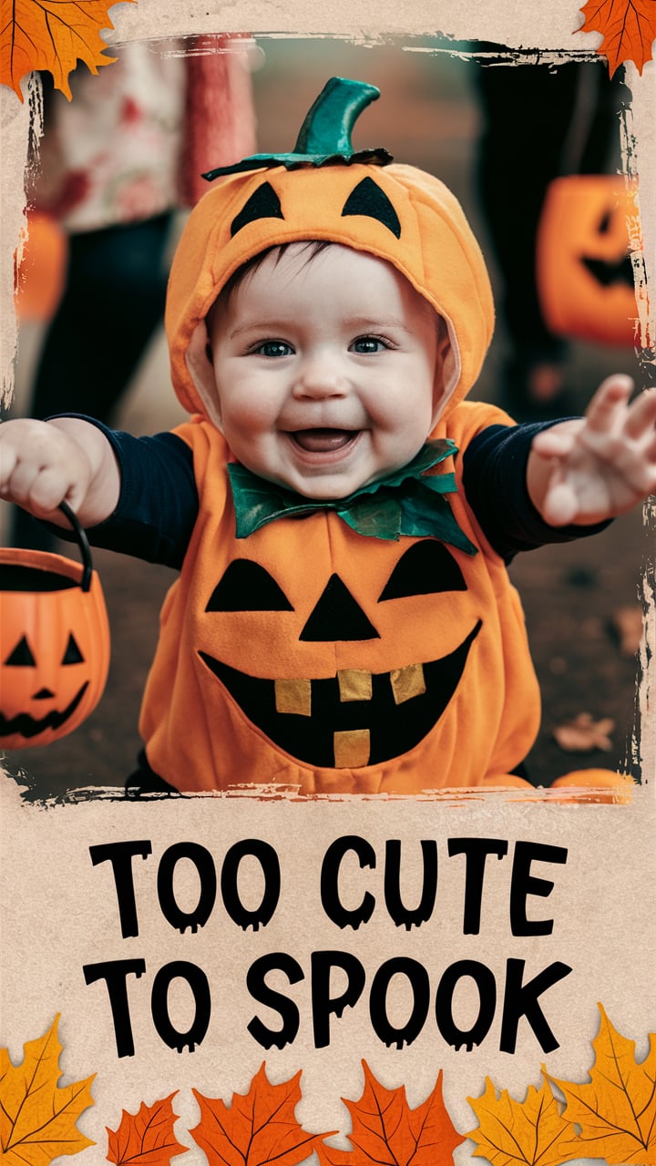 54 Cute Baby First Halloween Quotes For Instagram