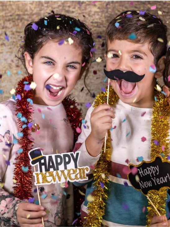 39 Best New Year's Activities for Kids (with printables)