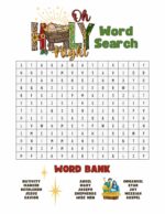 Free Printable Religious Christmas Word Search