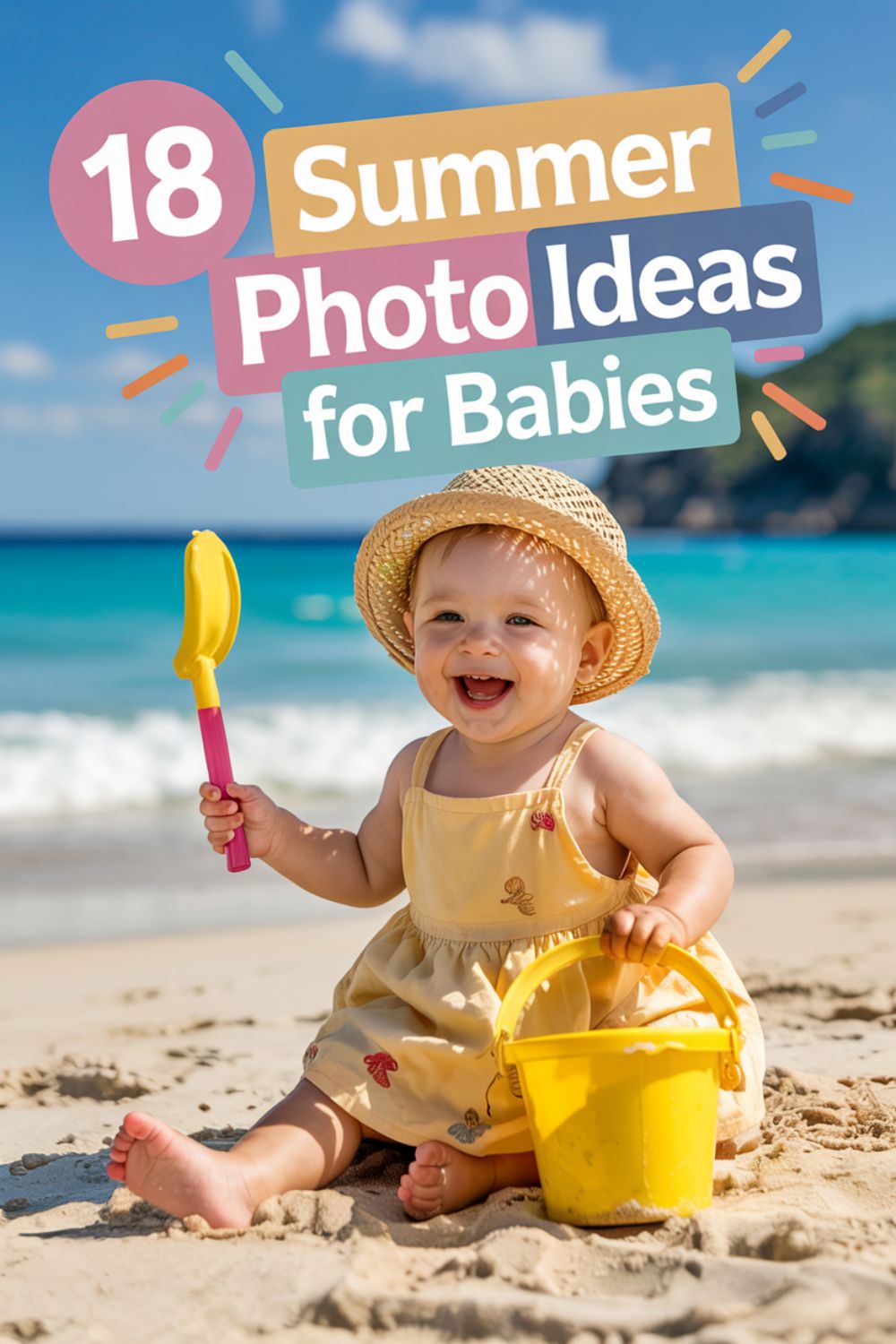 18 Summer Photo Ideas To Do with Your Baby