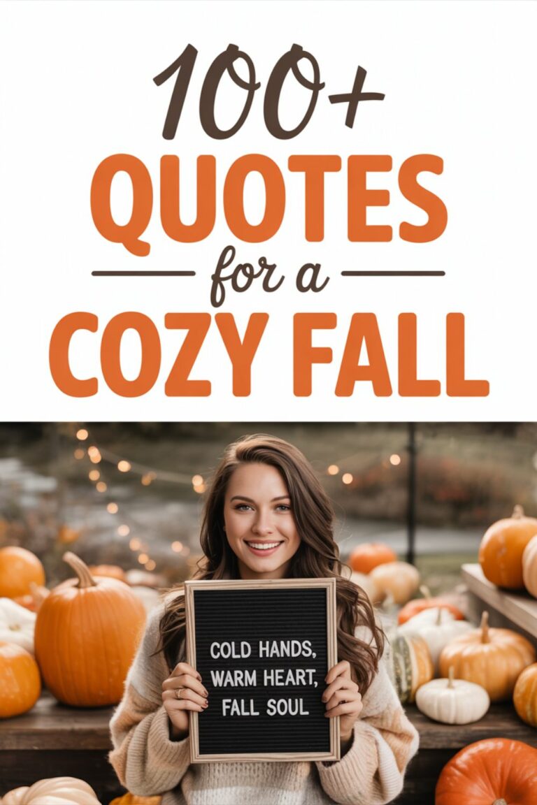 100 Cozy Fall Letter Board Quotes for Autumn Vibes